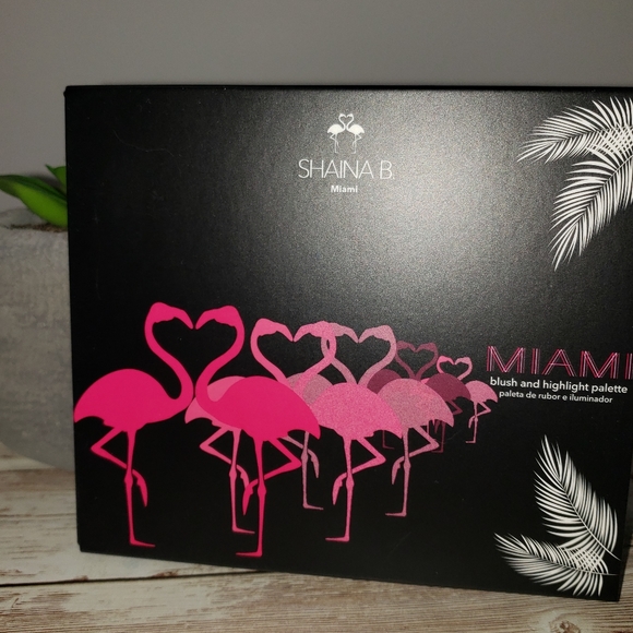 Shania B Cosmetics | Makeup | Shania B Miami Blush Highlight Palette ...